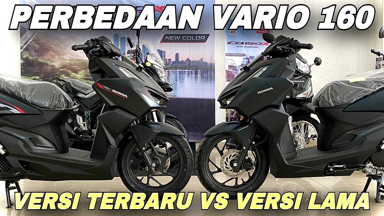 VARIO 160 TERBARU 2023 PERBANDINGAN MODEL BARU VS MODEL LAMA 🔥 - YouTube