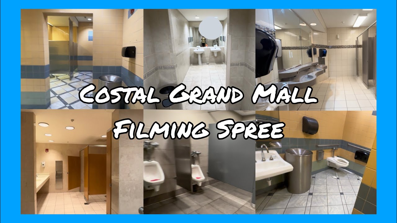Costal Grand Mall Restroom Filming Spree - YouTube