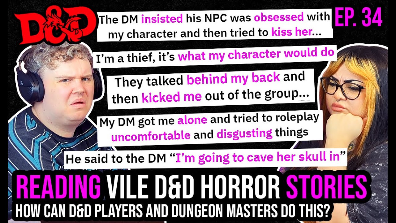 We Read Disgusting, Weird & Downright CREEPY D&D Horror Stories ...