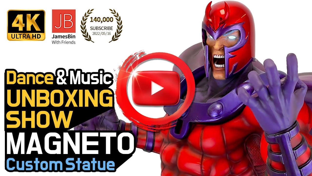 Magneto Statue Review & Unboxing! | Custom 1/4 Scale Marvel X-Men Resin ...