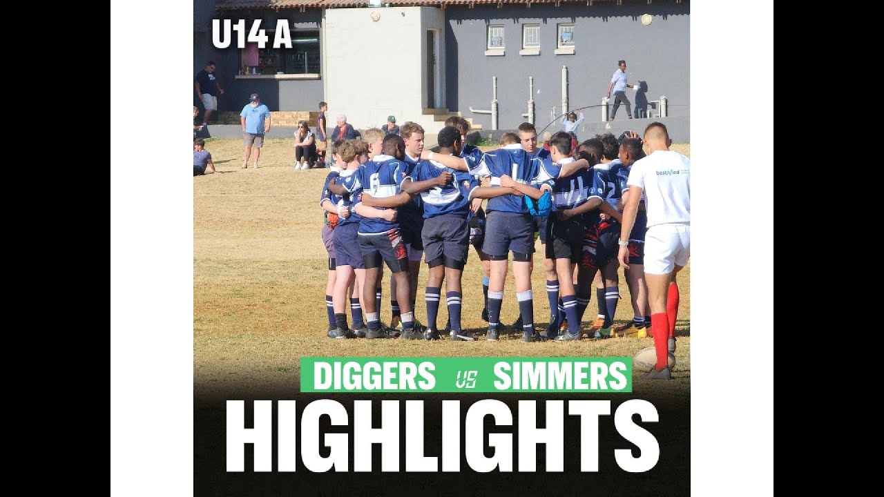Diggers U14 VS Simmers @ Krugersdorp 24.08.24 - YouTube