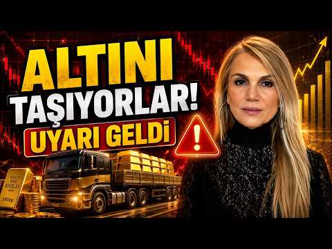 ALTINI TAŞIYORLAR.  JP MORGANDAN  UYARI GELDİ