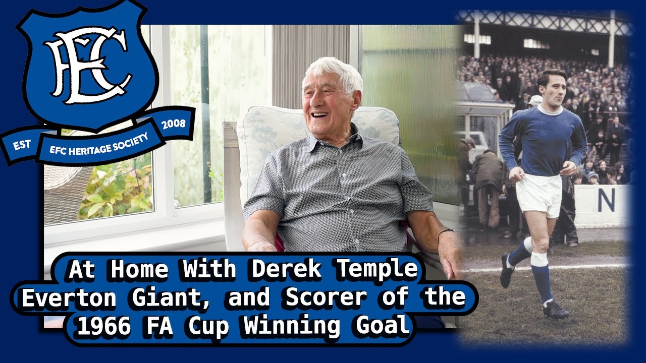 At Home With Derek Temple - Everton Giant, FA Cup Winning Goalscorer - YouTube