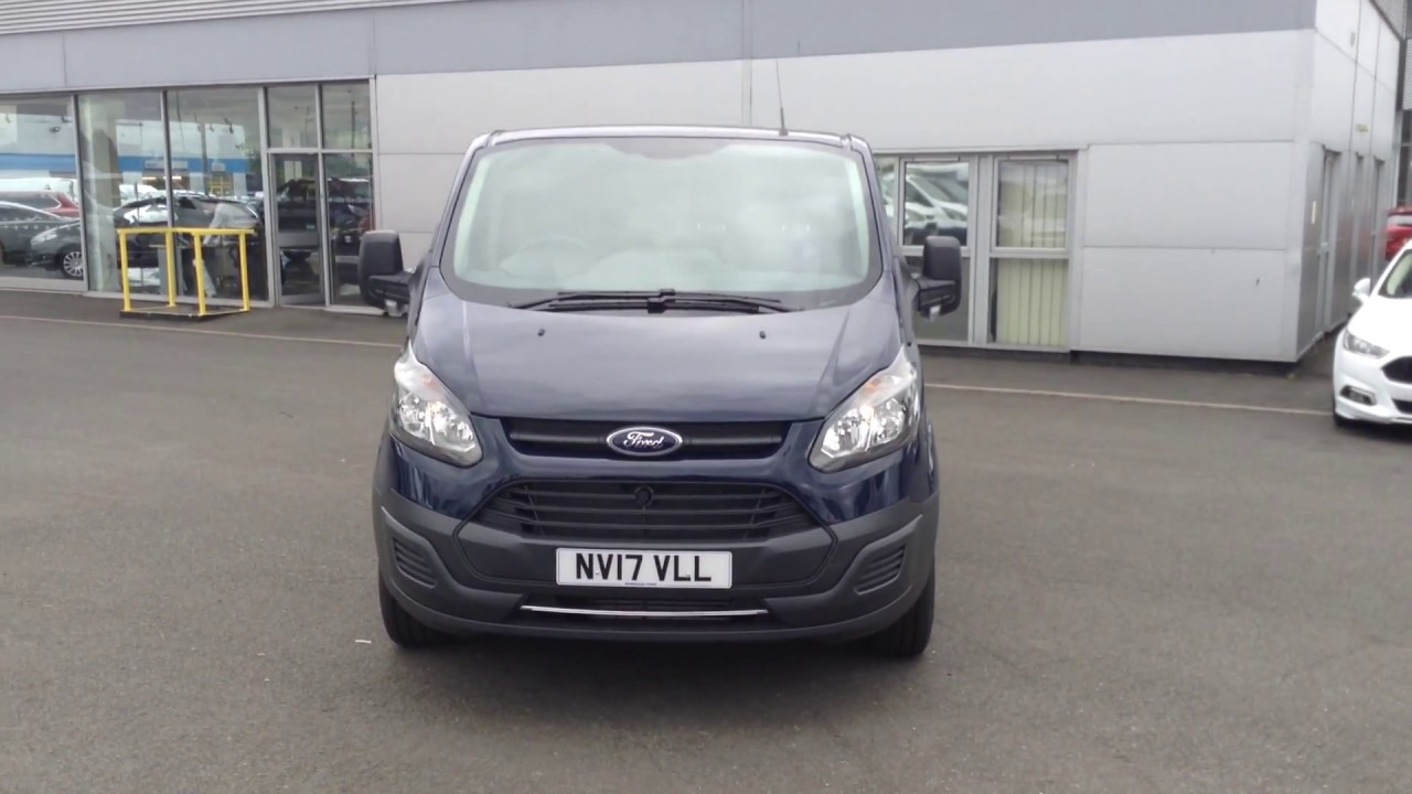 Used Ford Transit Custom 2.0 TDCi 105ps 270 L1 Low Roof Van Blazer Blue ...