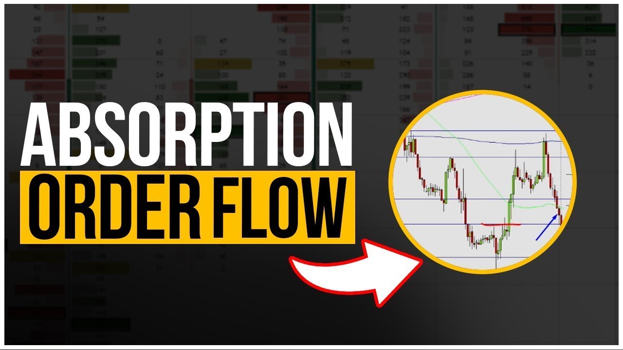 How To Trade "Absorption" Order Flow BEFORE The Break - YouTube