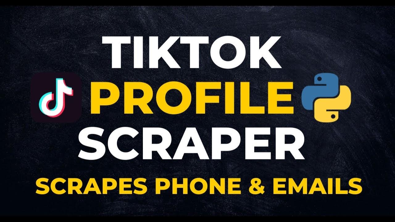 TikTok Profile Scraper with Filtering and Keywords Search - YouTube