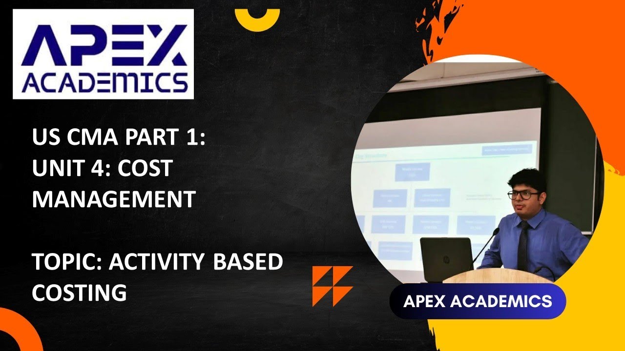 US CMA PART 1 UNIT 4 COST MANAGEMENT ACTIVITY BASED COSTING ABC #uscma ...