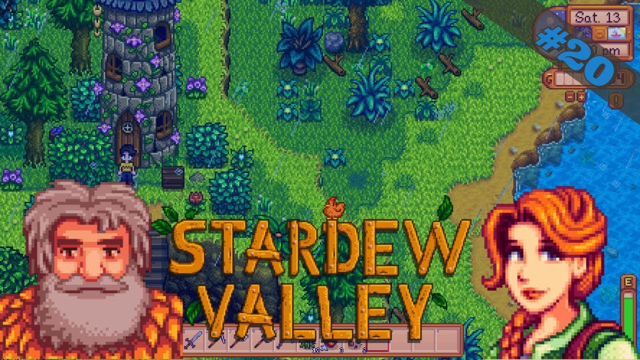Stardew Valley #20 The Lazy Wizard - YouTube