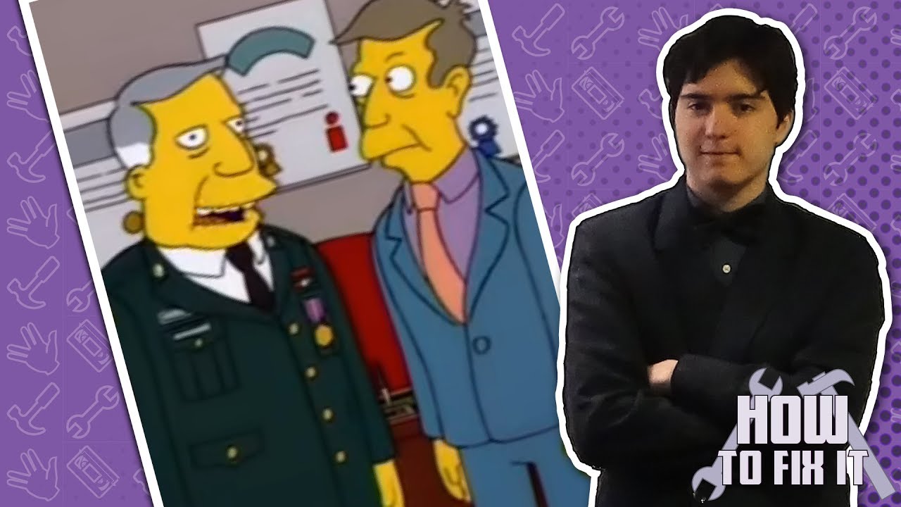 How To Fix It: The Simpsons - The Principal and the Pauper - YouTube