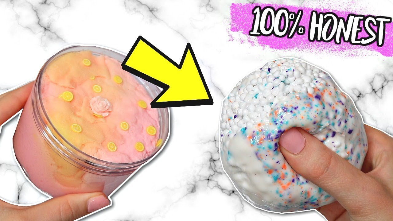 100% HONEST UNDERRATED SLIME SHOP REVIEW UNBOXING! - YouTube