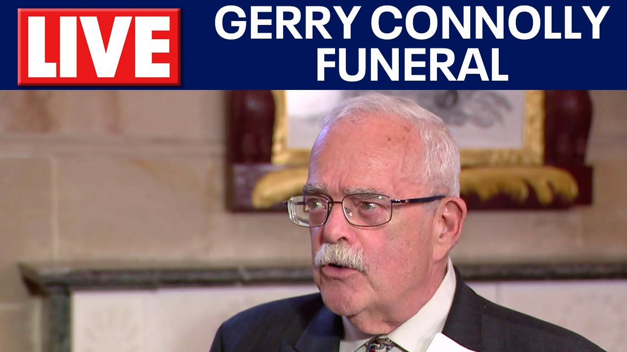 Democratic Virginia Rep. Gerry Connolly's Funeral Service - YouTube