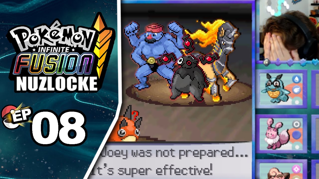 The Cave of Critical Hits... | Pokémon Infinite Fusion Nuzlocke Ep: 8 ...
