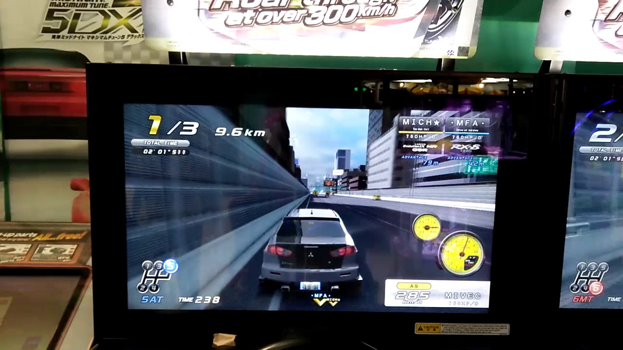 Wangan Midnight Maximum Tune 5DX | WMMT5DX | Mitsubishi Lancer ...
