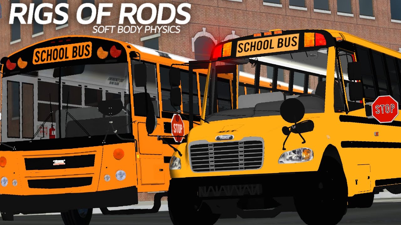 ROCKET LAUNCHING a School Bus! | Rigs of Rods - YouTube