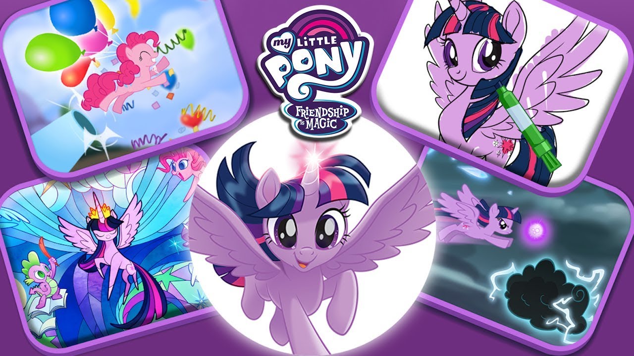 My Little Pony: The Movie - Mini Games - Budge World - YouTube