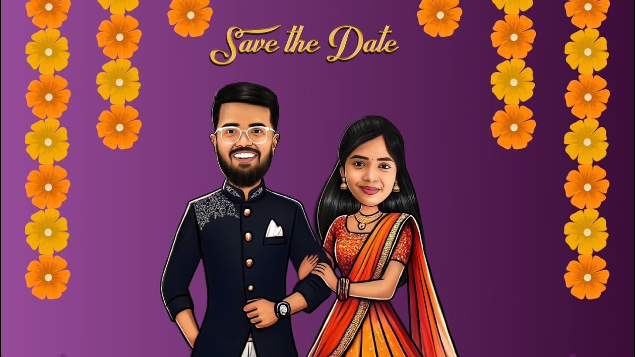 HARI PRAKASH & DEVA DHARSHINI INVITE TO ENGAGEMENT - YouTube