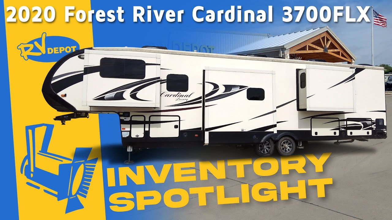 2020 Forest River Cardinal 3700FLX Inventory Spotlight - YouTube