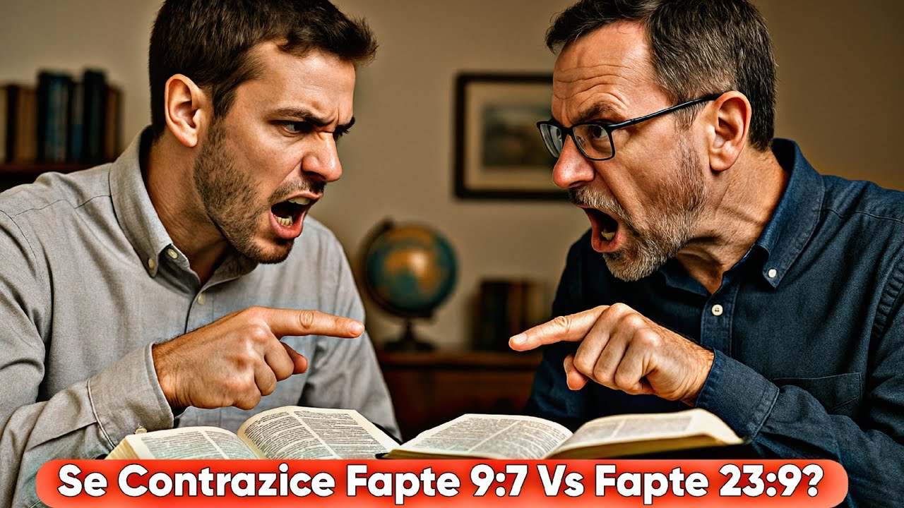 " Contradictie Fapte 9:7 Vs Fapte 22:9 " Au Auzit Glasul S-au Au Vazut ...