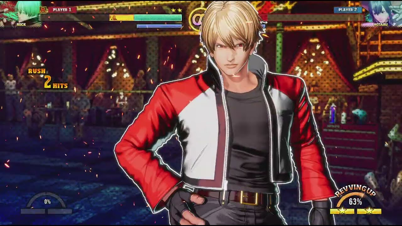 FATAL FURY: City of the Wolves Rock vs Hotaru - YouTube