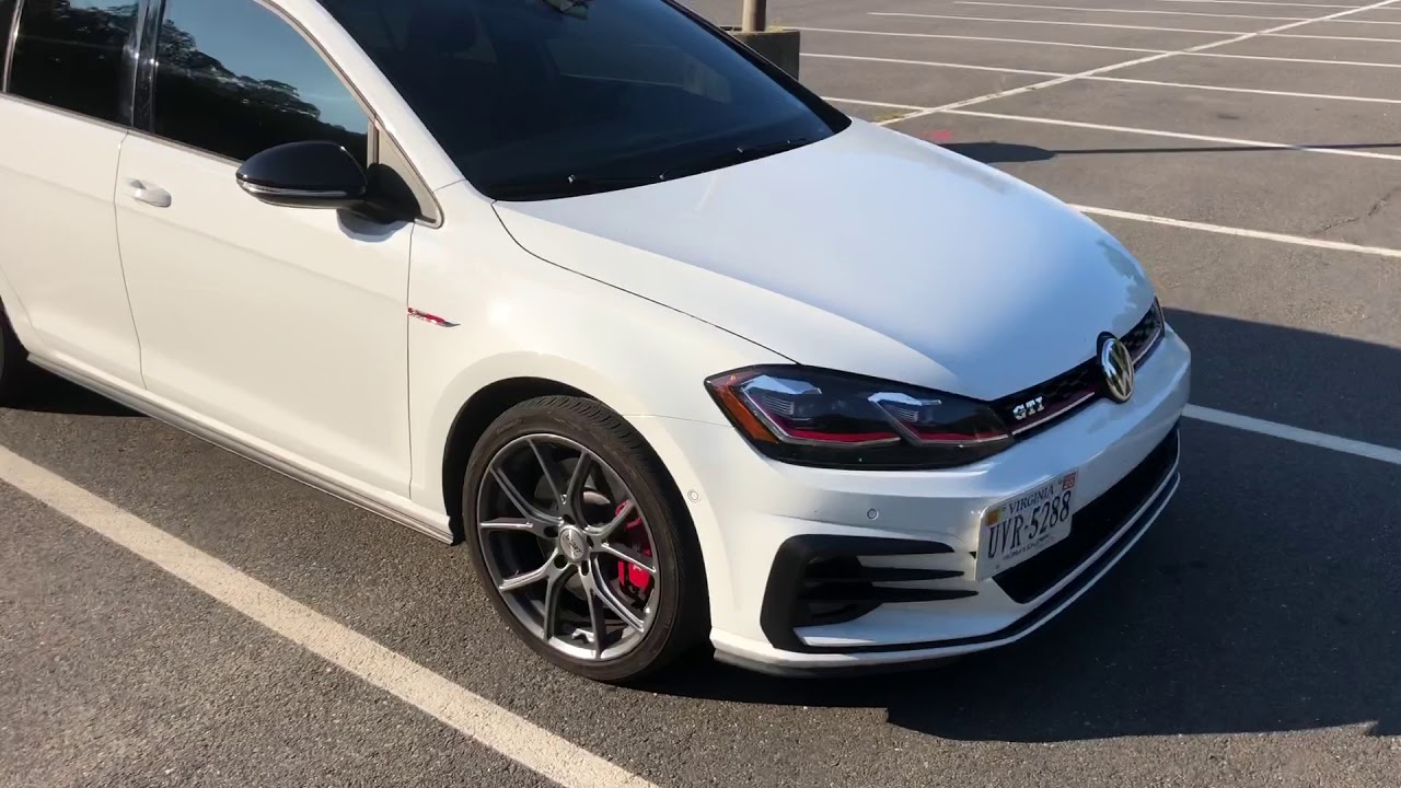 Mk7.5 GTI GETS WINDOW TINT! - YouTube