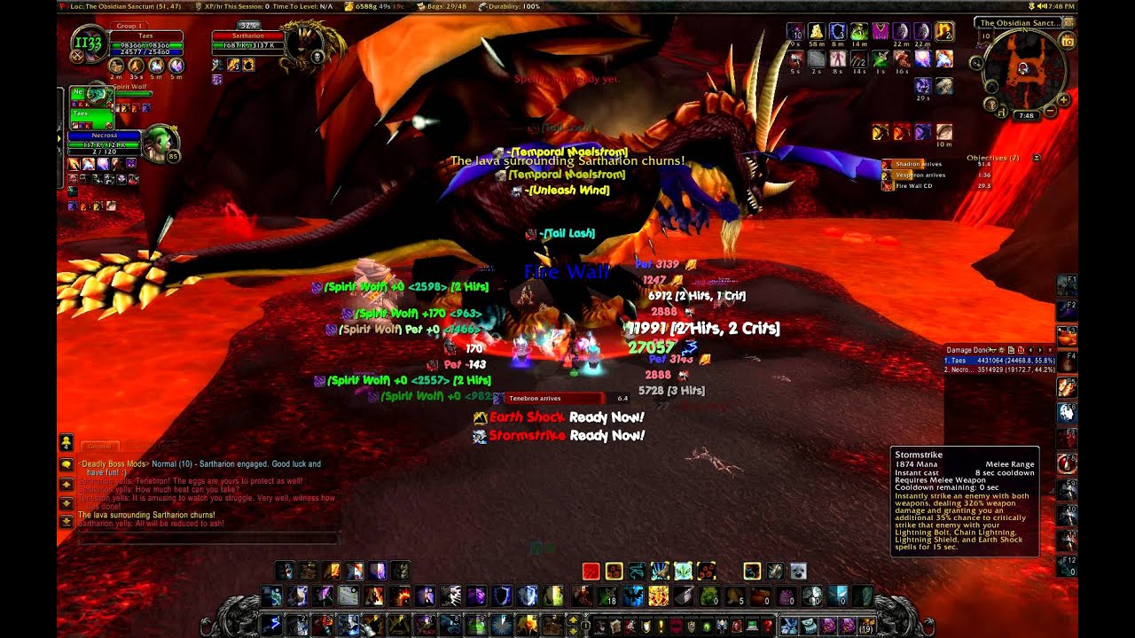 OS Obsidian Sanctum Sartharion 3 Drake Zerg Taes - YouTube