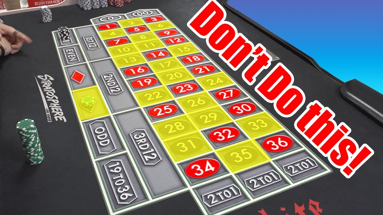 Never Play A Roulette Strategy Like this One || 1 3 2 6 - YouTube