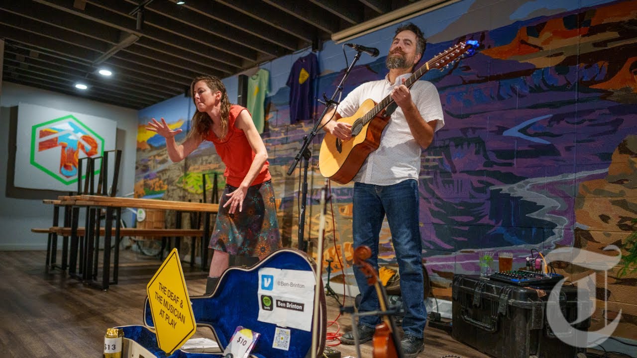 Salt Lake City band signs their music for the deaf community - YouTube