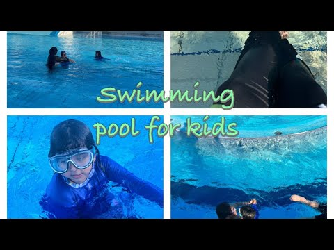 Swimming Pool For Kids ||Kids Playing in Water ||MasAllaha enjoying ...
