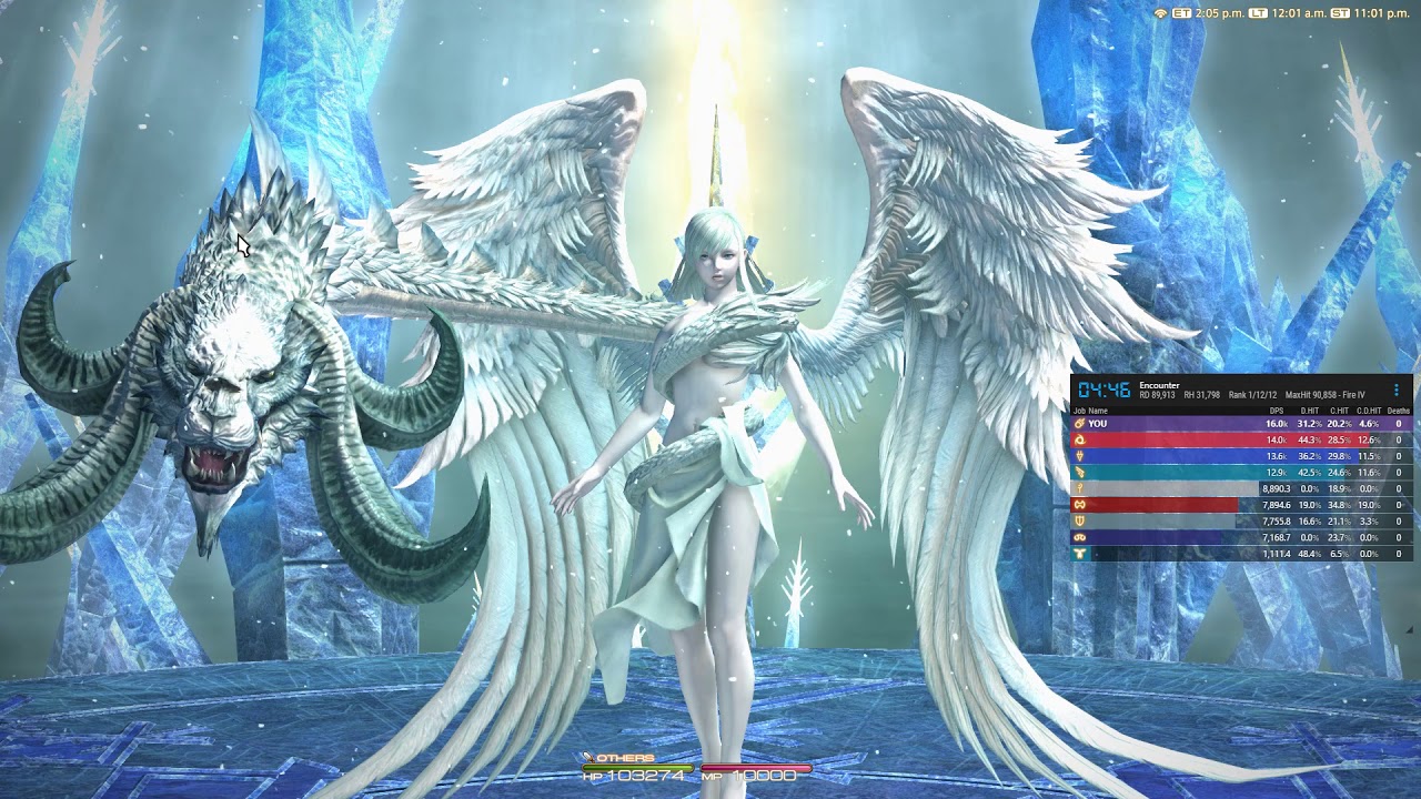 FFXIV Eden 8 Savage - Shiva - BLM PoV - First Clear - YouTube