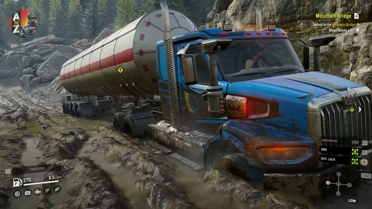 Heavy Weight Oil Tanker in MUD | Risky Drive | Pakistani Driver | - YouTube