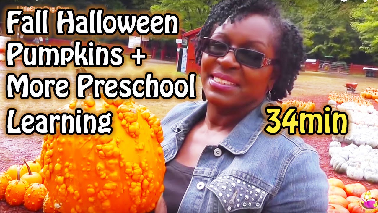Fall Pumpkins Halloween + More Preschool Activities - YouTube