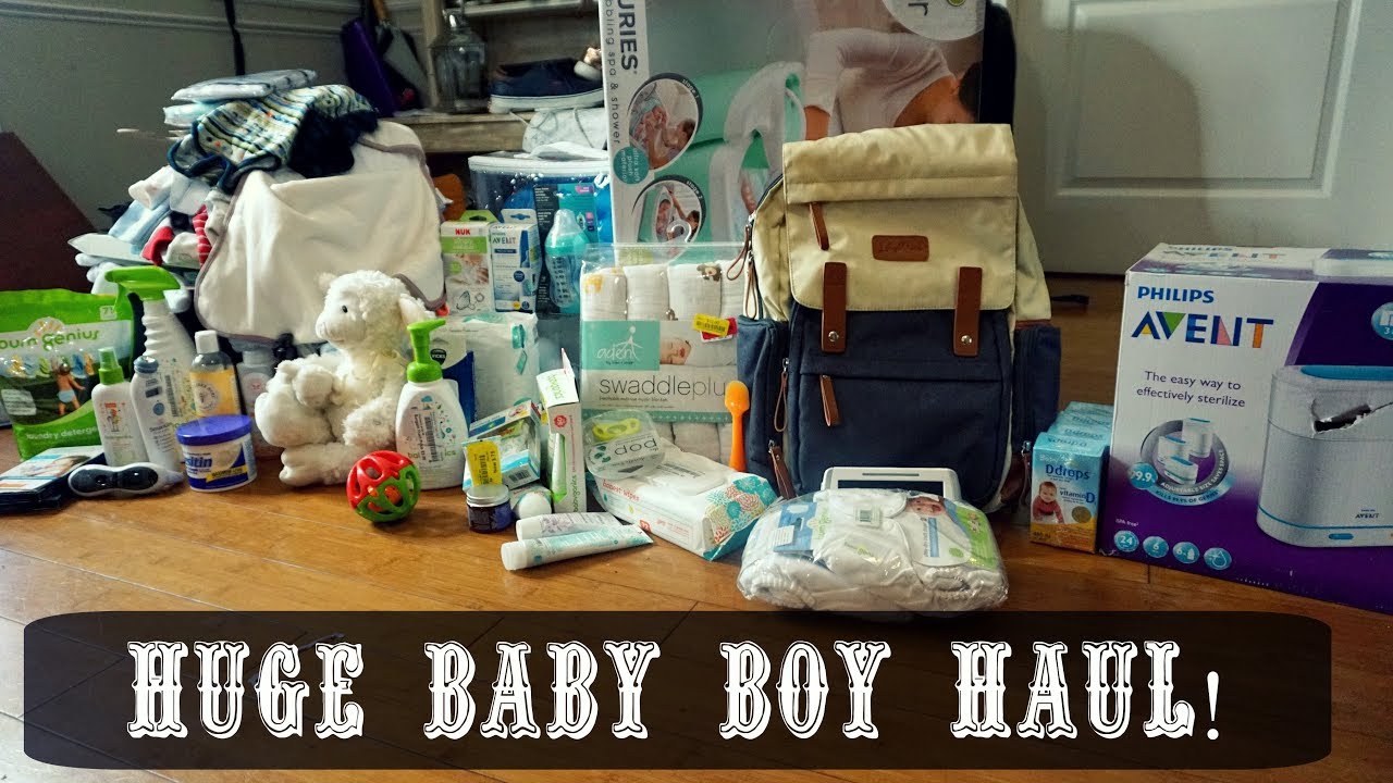 Huge Baby Haul| First Baby Buys| Baby #3 - YouTube