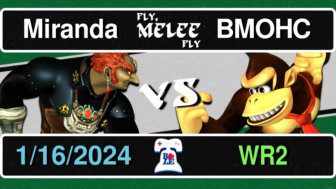 Fly, Melee Fly #21: Miranda (Ganon) Vs. BMOHC (DK) - WR2 - YouTube