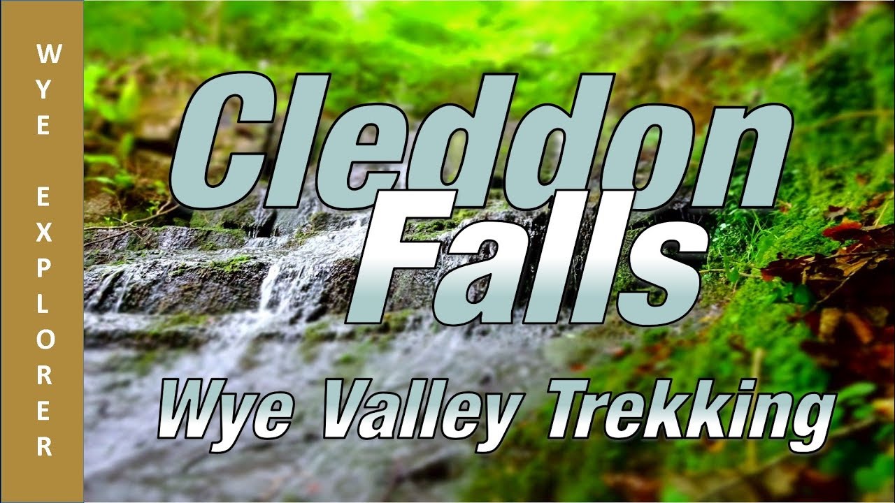 Cleddon Falls - Wye Valley Waterfall Splashing - YouTube