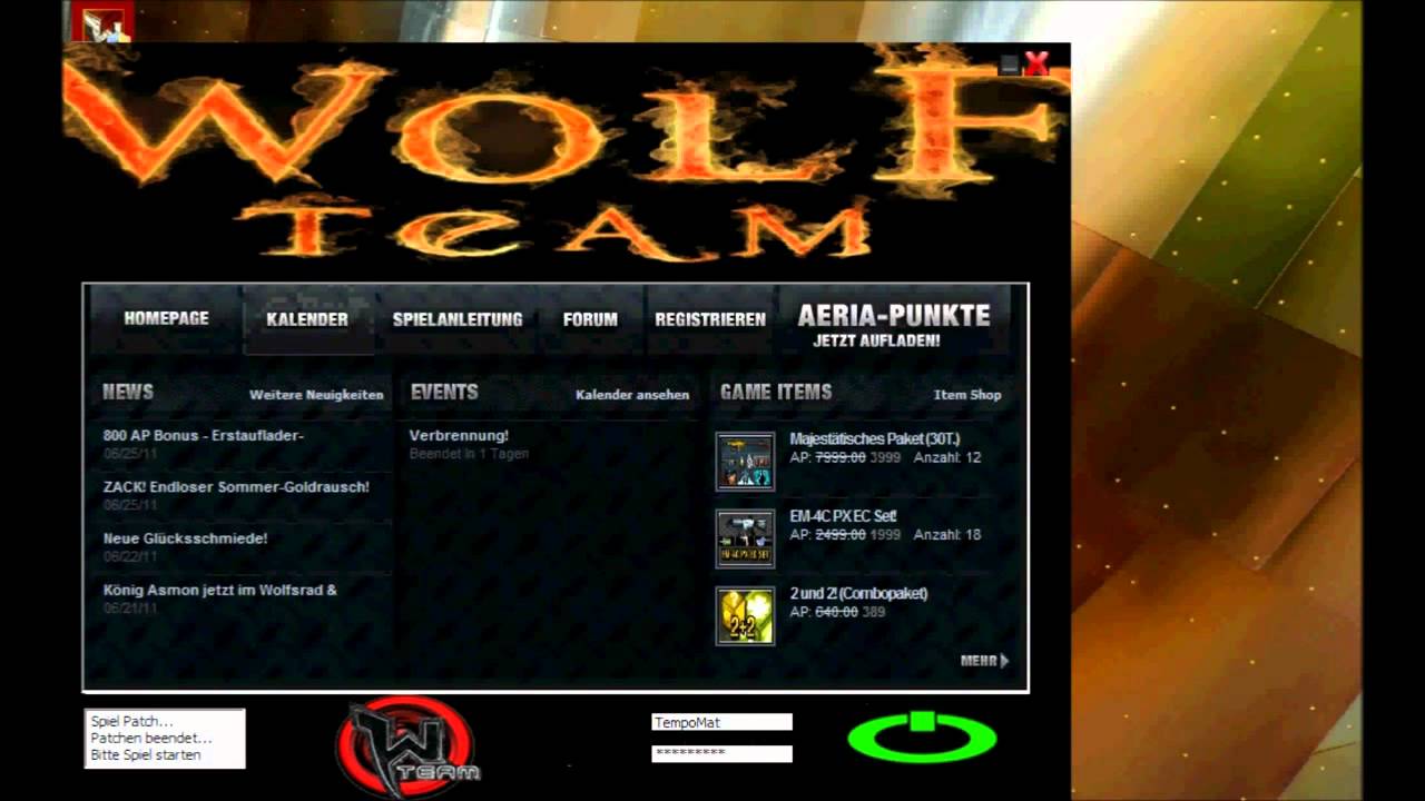 Wolfteam Hack + AP hack - YouTube