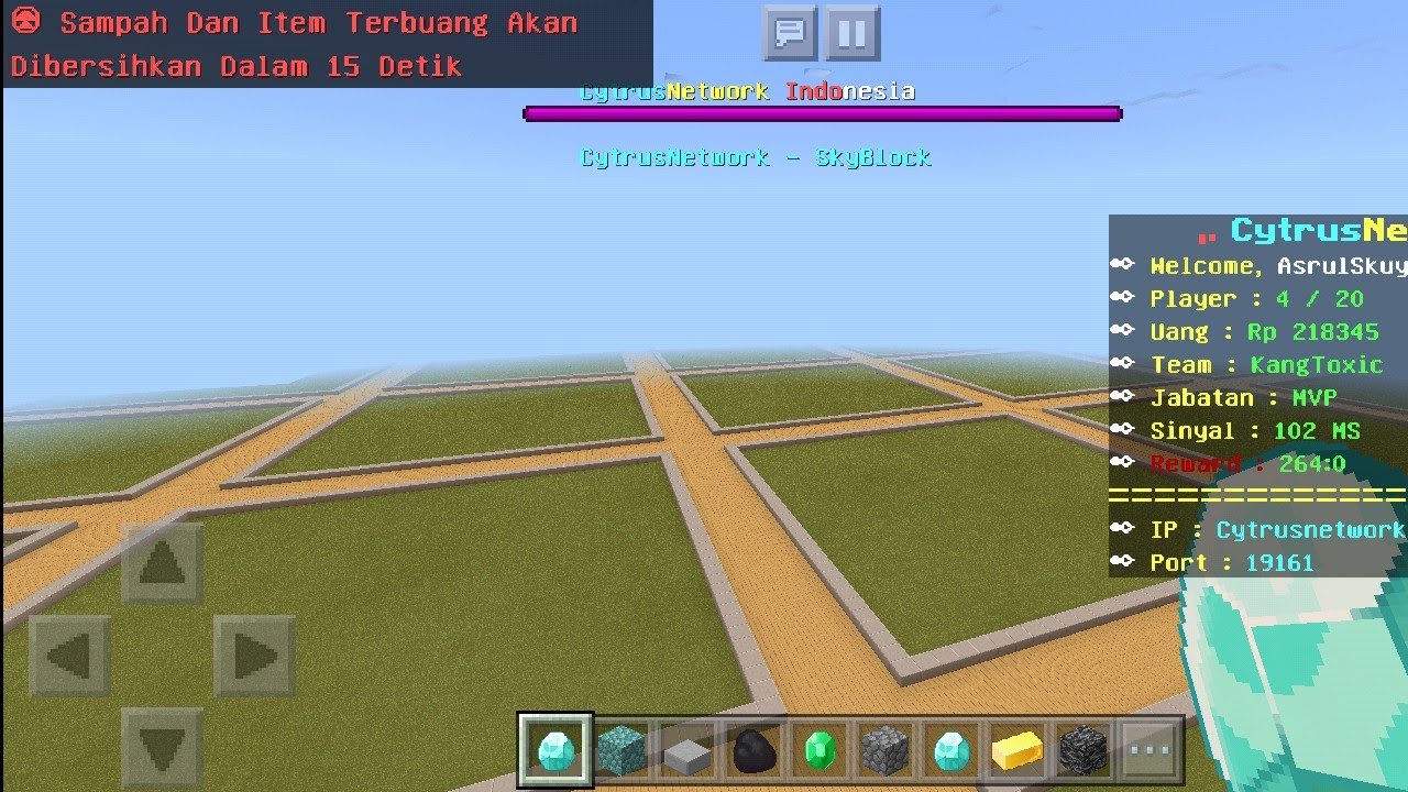 MyPlot|PLUGIN POCKETMINE - YouTube