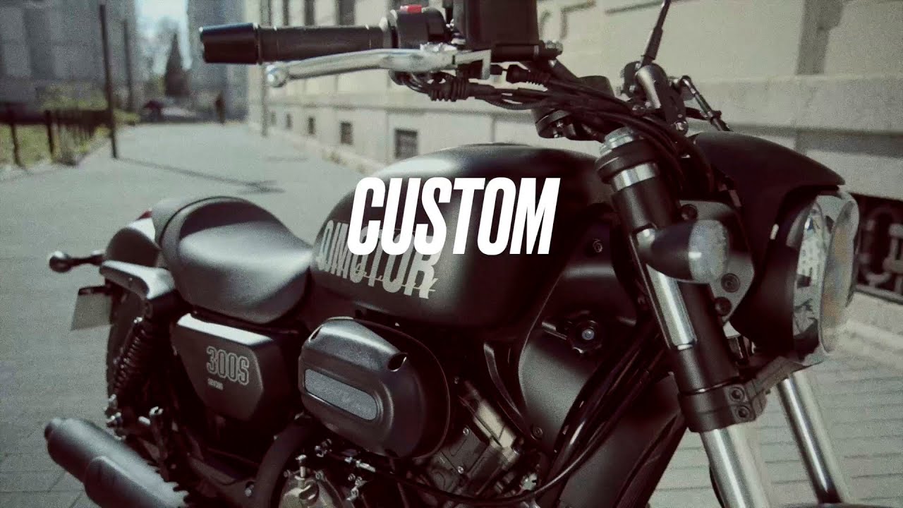 QJ Motor - gama Custom - YouTube