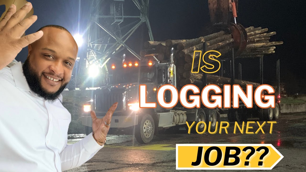 Logging life with Big E || Is logging your next job?? - YouTube