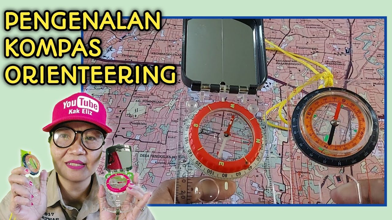 Mengenal Bagian Bagian Kompas Orienteering - YouTube