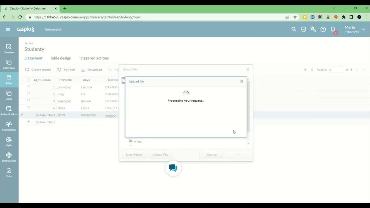 База даних в Caspio: DataPages. Reports - YouTube