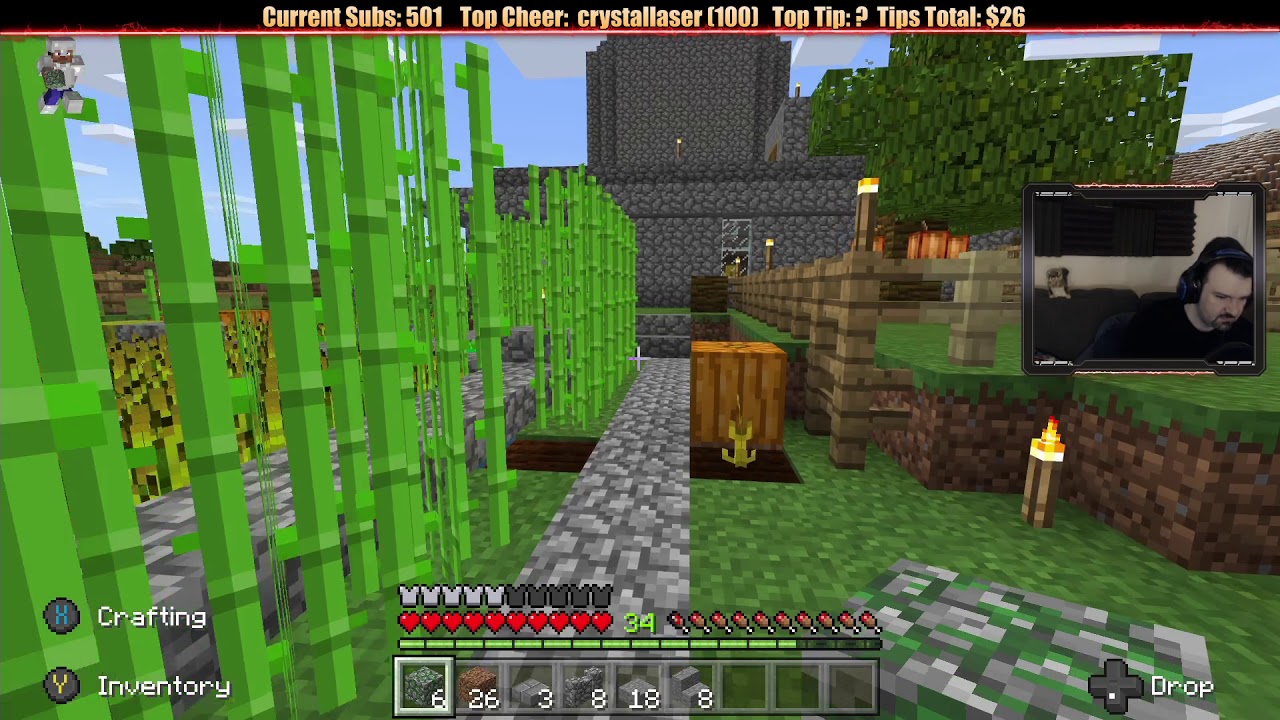 Minecraft "Chill Stream" Feb. 21, 2019 pt1 - Storage Expansion and ...