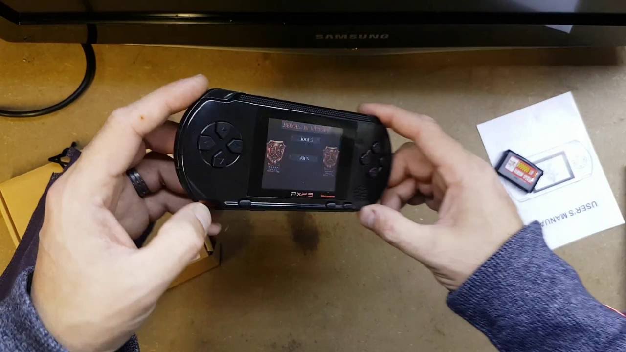 PXP3 Slim Station (SEGA emulator) review. - YouTube