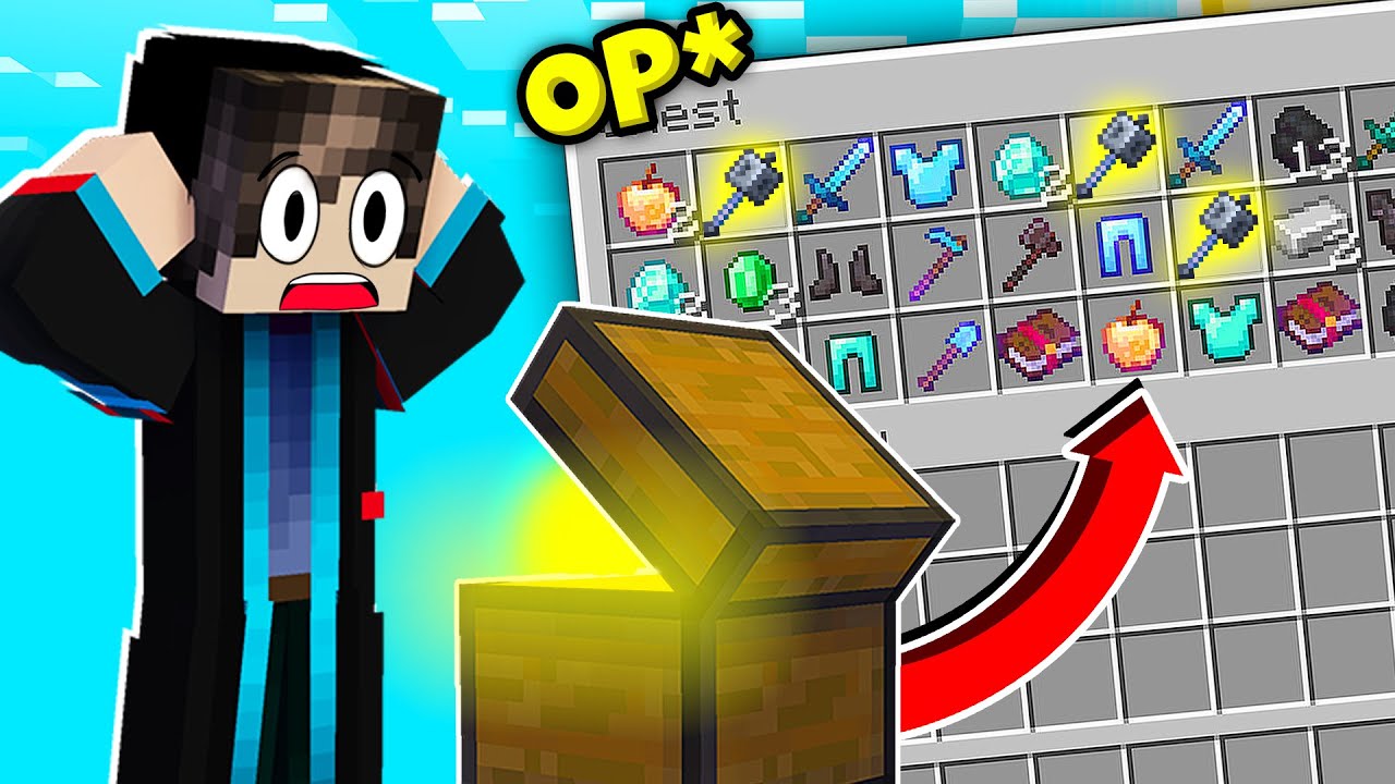 Minecraft, But Chests are Super OP... - YouTube