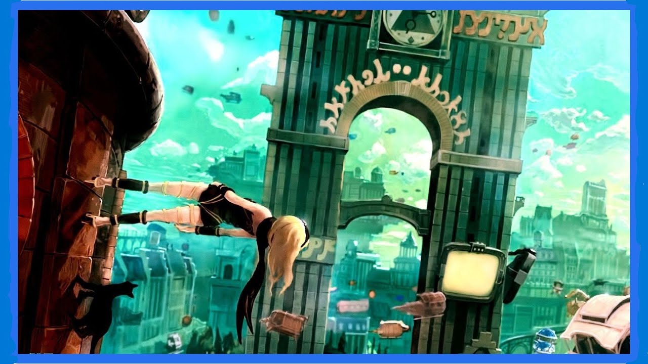 Gravity rush Gameplay 06 ( PS4 PRO ) Attention en bas - YouTube
