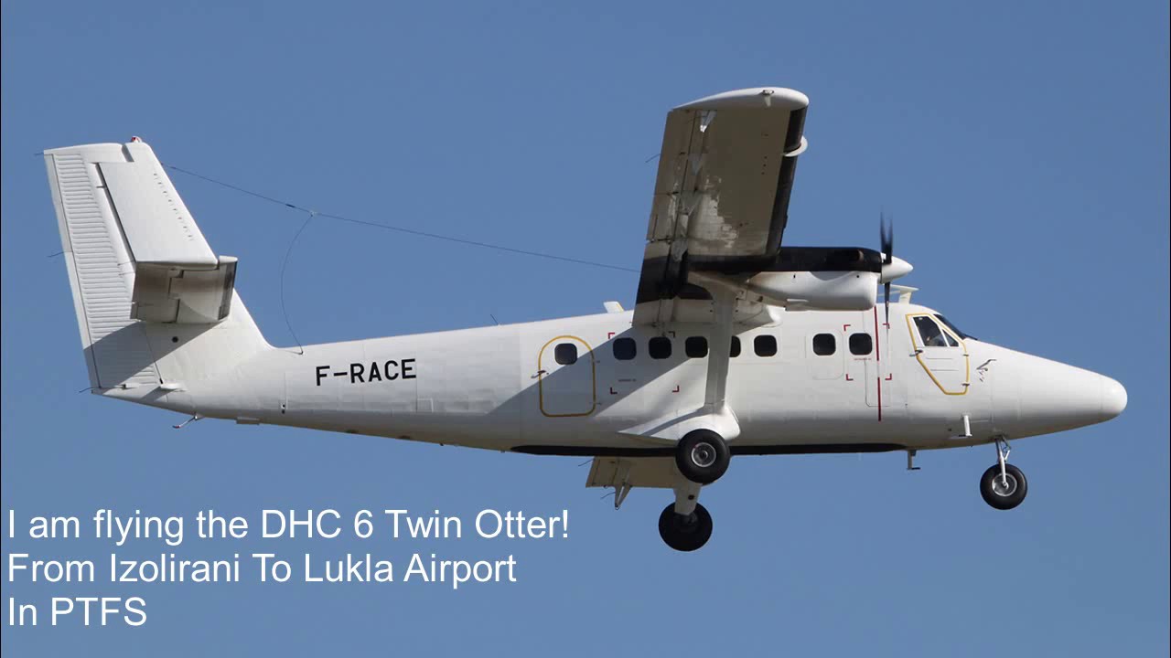 Dangerous Airport Landing! Flying From Izolirani To Lukla Airport In ...