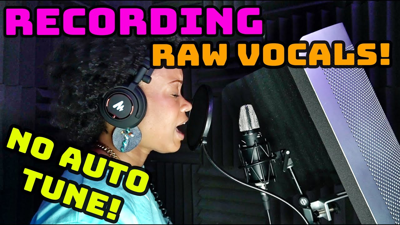 Recording RAW VOCALS - No Auto Tune - No Edits | Artist in The Booth ...
