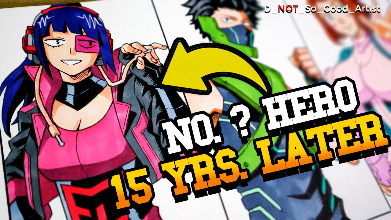 Drawing Class 1-A + MHA Students 15 Yrs Later As Pro Heroes [PART 2 ...