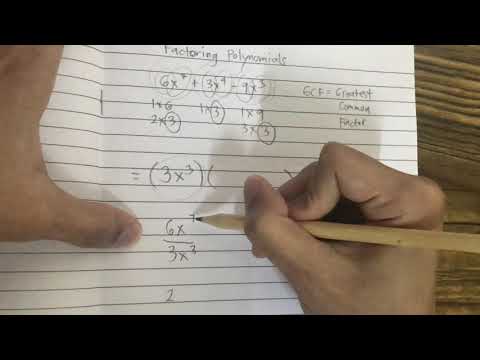 Factoring Polynomials using the Greatest Common Factor | Step by Step ...