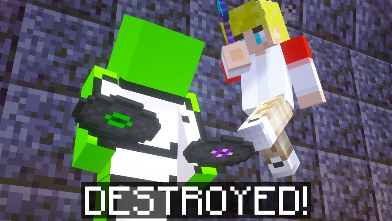 Dream DESTROYS the DISCS on the Dream SMP! - YouTube