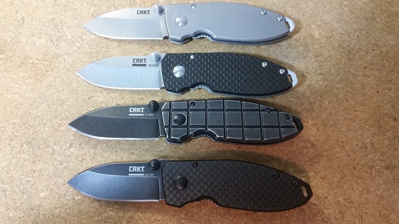 CRKT Squid family description and review, including Blade HQ Carbon ...